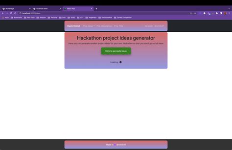 Github Srini047hackathon Projects Frontend
