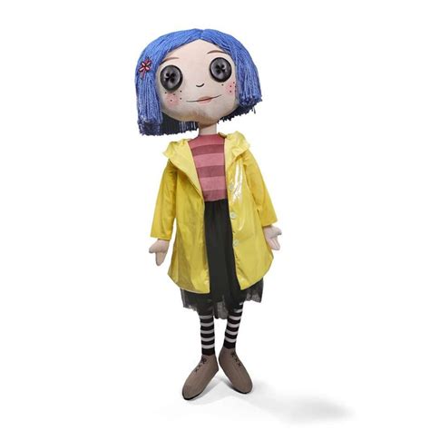Id9 Coraline Peluche Replica Coraline Button Eyes Doll 150cm