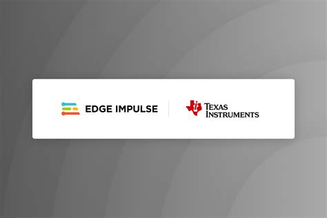 Embedded Ai Development Made Easy With Texas Instruments And Edge Impulse