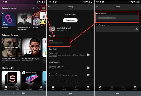 How To Change Spotify Email