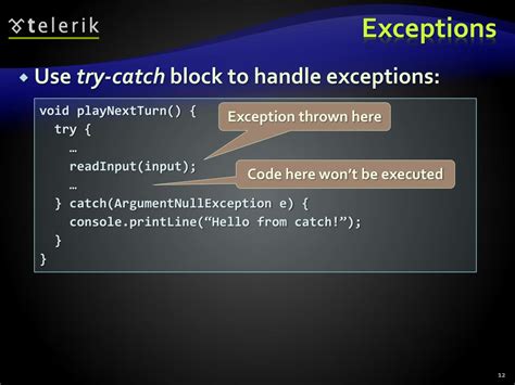 Ppt Defensive Programming And Exceptions Powerpoint Presentation