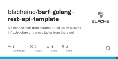 Github Blacheincbarf Golang Rest Api Template No Need To Start From