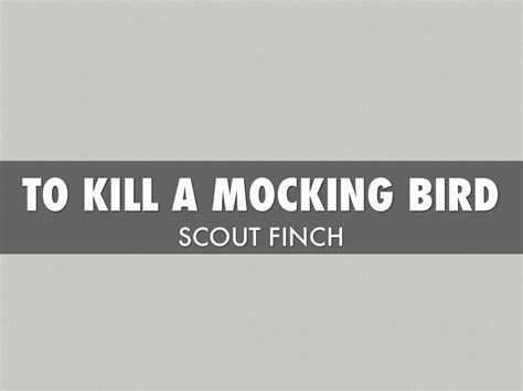 To Kill A Mocking Bird Scout By Seamus Doogue
