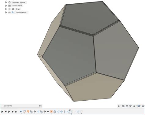 Solved Help Me To Draw A Dodecahedron Using Sheet Metal Autodesk Community