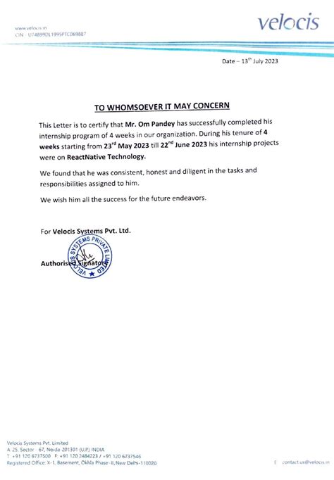 Om Pandey On Linkedin 🌟 Exciting Internship Journey In React Native 🌟 I Am Thrilled To Share