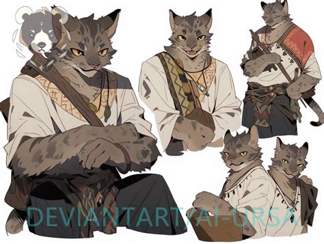 [open] Ai Adoptable Tabaxi 4942 By Ai Ursa On Deviantart