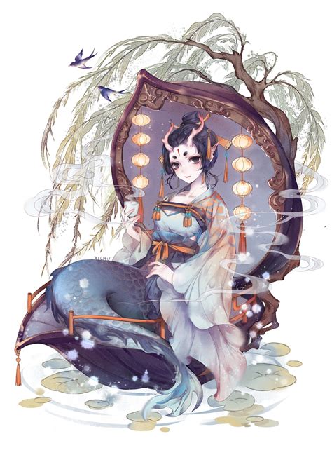 陰陽师② 阴阳师 椒图皮肤 洞庭龙女 堆糖美图壁纸兴趣社区