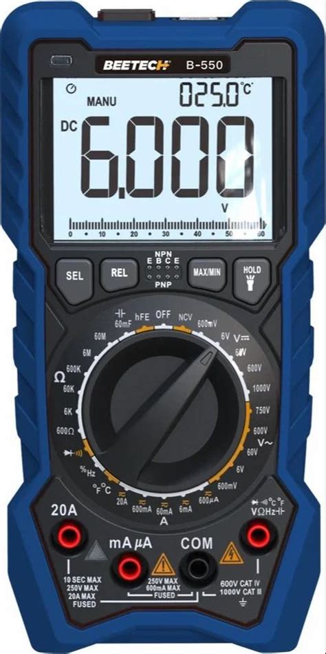 BEETECH MANUAL DIGITAL MULTIMETER B 550 4 Digit At 2500 Piece In