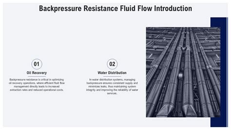 backpressure resistance fluid flow introduction ppt powerpoint st ai ss ppt powerpoint