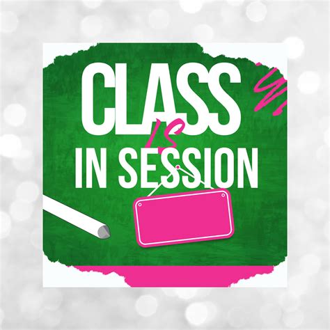 Class In Session Diy Canva Flyer Etsy
