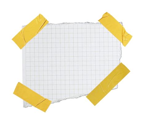 Grid Paper Post Note Tape Pictures