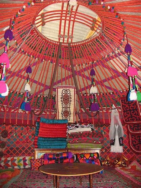 Yurt Interior Kyrgyzstan Yurt Yurt Interior Mongolia