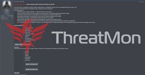 Threatmon Linkedinde Darkweb Stealer Malware