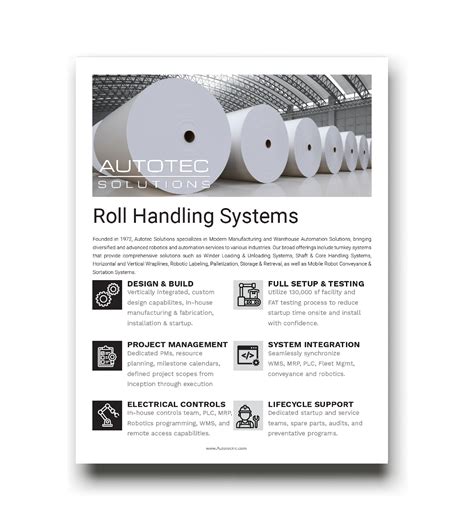 Expert Roll Handling Solutions Systems Autotec Solutions