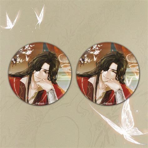 Heaven Officials Blessing Tian Guan Ci Fu Luo Bi Shan He Badges