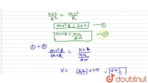 Tangential Speed Formula