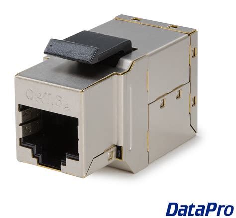 Shielded Keystone Cat6 Rj45 Coupler F F Datapro
