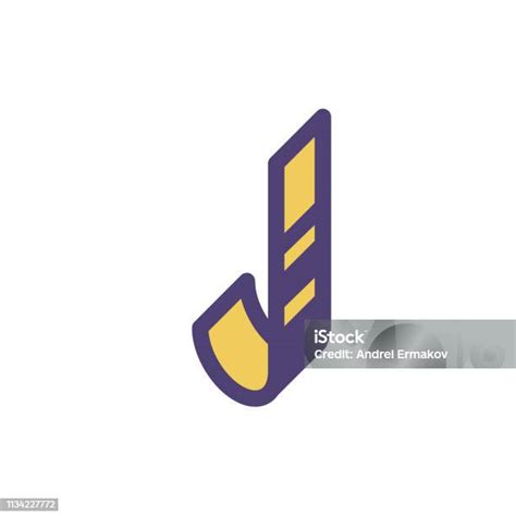 로고 편지 J 선형 개요 아이콘의 기호입니다 아이소메트리 3d 컬러 대문자 플랫 문자 브랜드 회사 기호는 흰색 배경에 고립 되어 있습니다 알파벳 세트에서 요소입니다 0명에