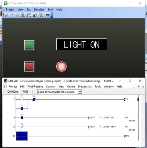 Mitsubishi Plc Tutorial Program And Display Strings In Ladder Logic
