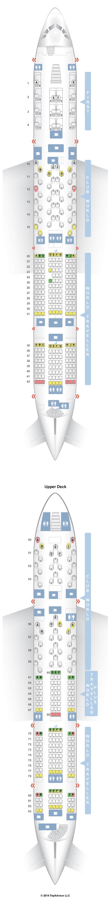 Qantas Airbus 388 Seating