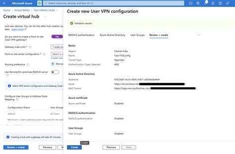 Setup Azure Virtual Wan P2s Openvpn With Ad Integration