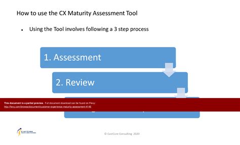 Customer Experience Maturity Assessment Ppt Slide Deck