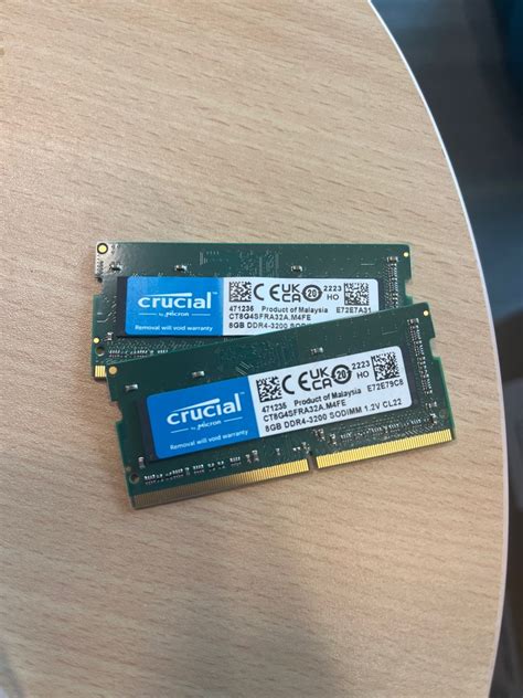 Ddr4 Ram 3200hz For Laptops Computers And Tech Parts And Accessories Computer Parts On Carousell