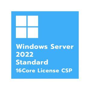 จำหนาย Windows Server 2022 Standard 16Core Commercial