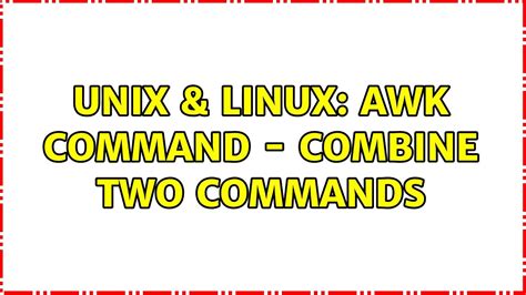 What Is Combine Command In Linux At Charles Katz Blog