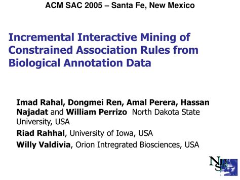 ppt incremental interactive mining of constrained association rules
