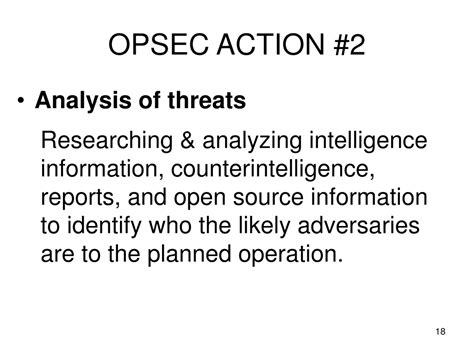 PPT Operations Security OPSEC PowerPoint Presentation Free Download ID