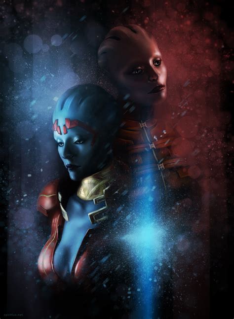 Samara And Morinth Image Mass Effect Fan Group Moddb