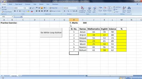 How To Write A Vba Code For Do While And Loop In Excel Im Ms Excel