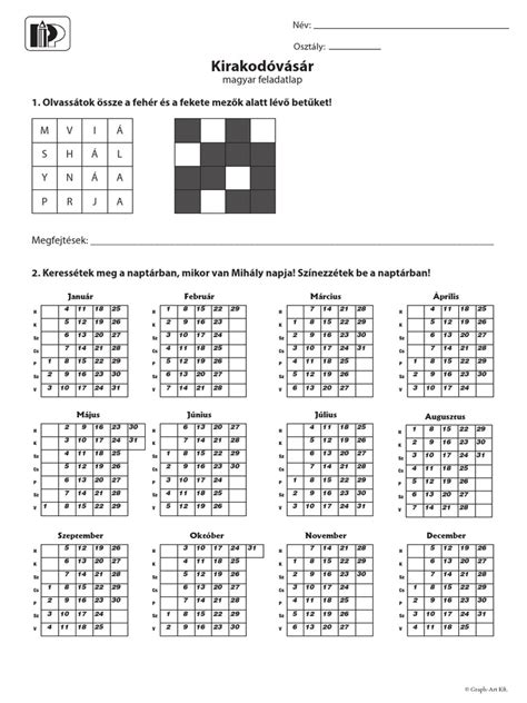 Mihály Napi Feladatlap Pdf