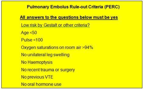 Pulmonary Embolism Rcemlearning India