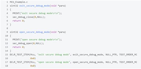 Semidrive E3 Secure Debug 函数方式验证 Csdn博客