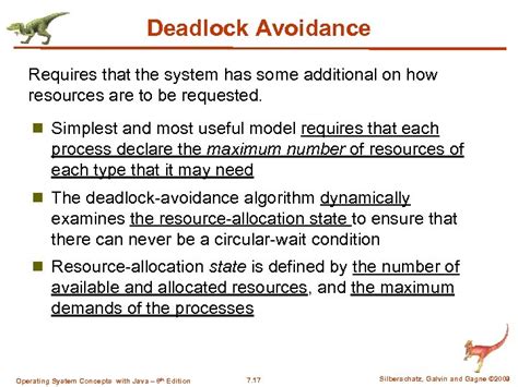 Chapter 7 Deadlocks Operating System Concepts With Java