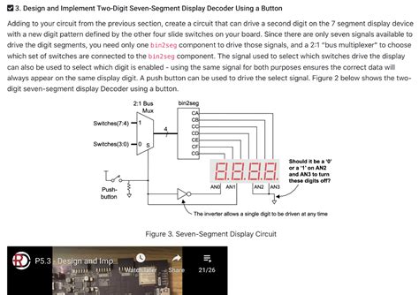 3 Design And Implement Two Digit Seven Segment