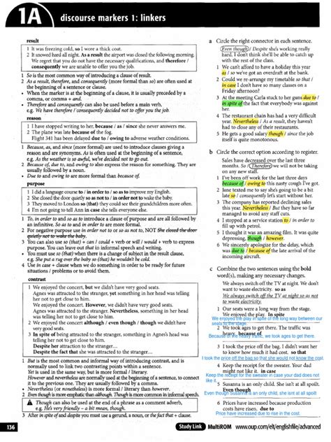 Discourse Markers Pdf Sentence Linguistics Linguistics