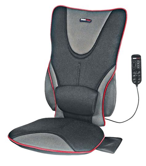 Obusforme© Back Support Massage Full Back And Seat Heated Cushion With
