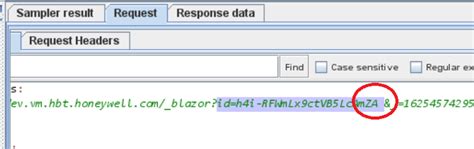 Regex Regular Expression Extractor Extracted A Value From Response But When I Used The Value