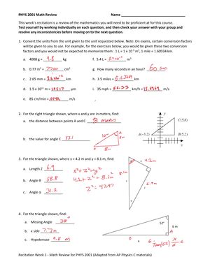 CP Recitation Tutorial Week Static Equilibrium Problem Solving Tagged College