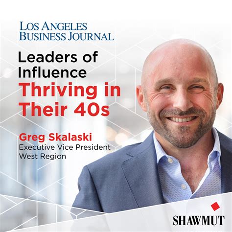 Shawmut Congratulations To Executive Vice President Greg Skalaski For