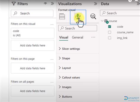 Nâng Cấp Báo Cáo Với Button Slicer Trong Power Bi Datapot Vn