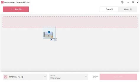 How To Convert Video To MPEG For Free In Icecream Apps