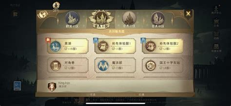 进入游戏 服务器 选择