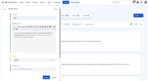 Glossary For Confluence Version History Atlassian Marketplace