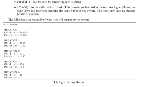 Fork And Wait System Calls Required Program Should