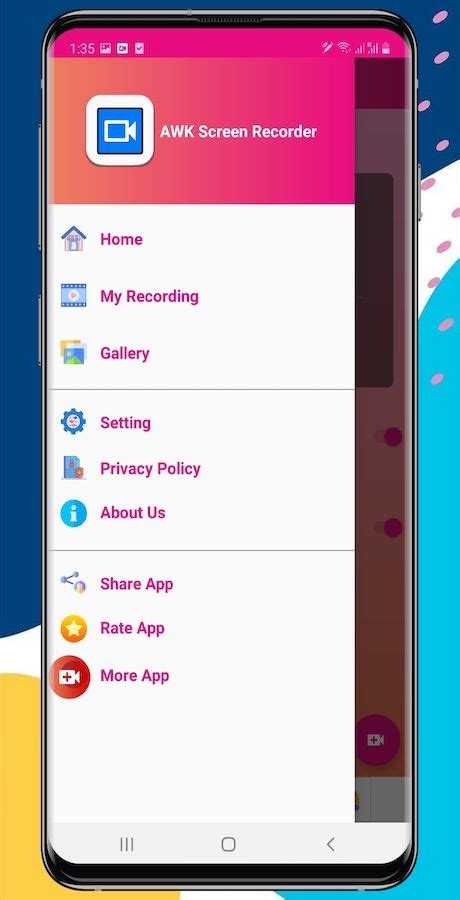 Screen Recorder With Audio Android Source Code By AppKing Codester