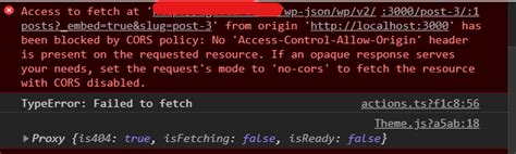 Cors Wierd Problem 🙋get Help Frontity Community Forum